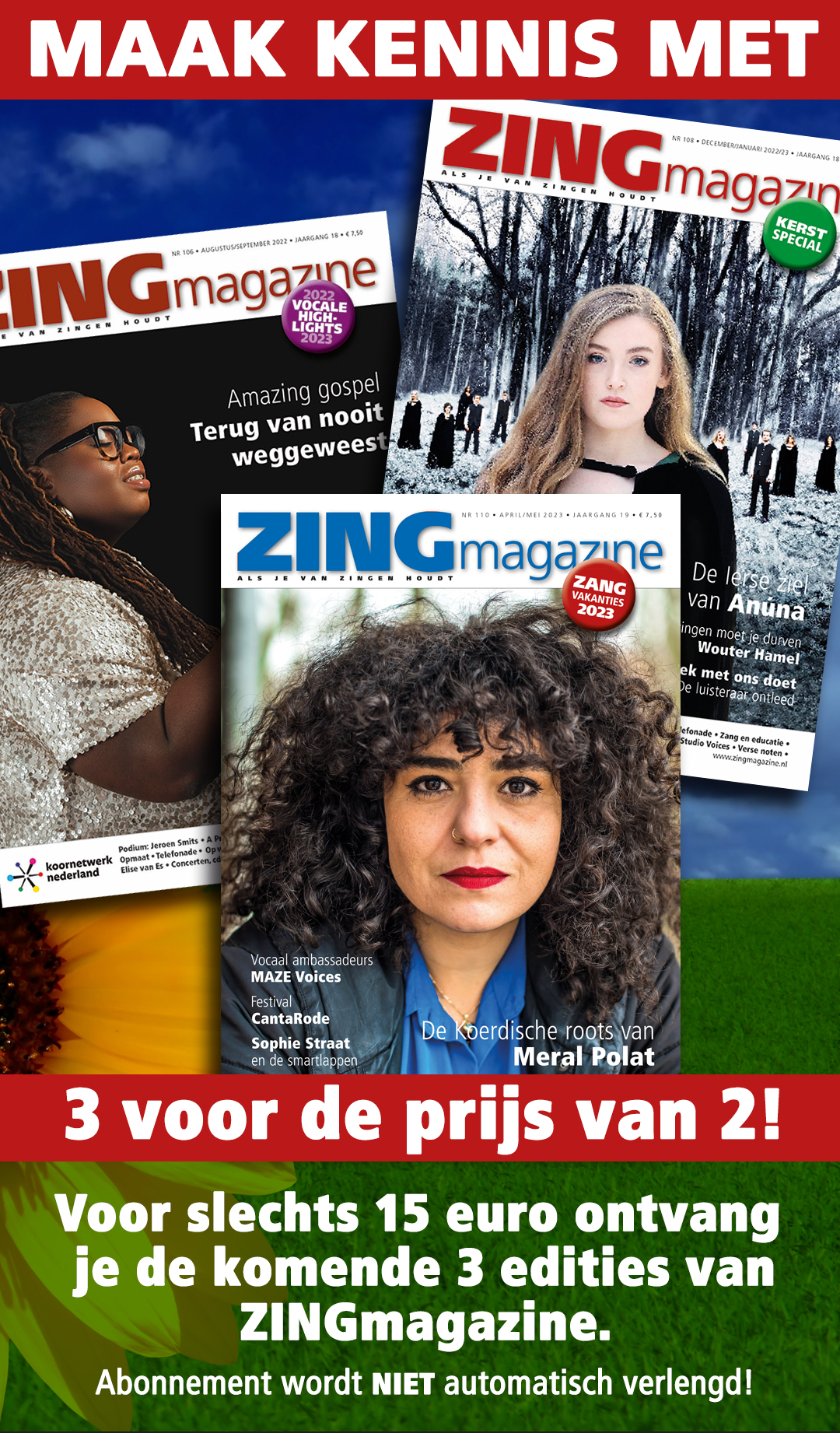 ZINGmagazineproefabonnement - ZINGmagazine